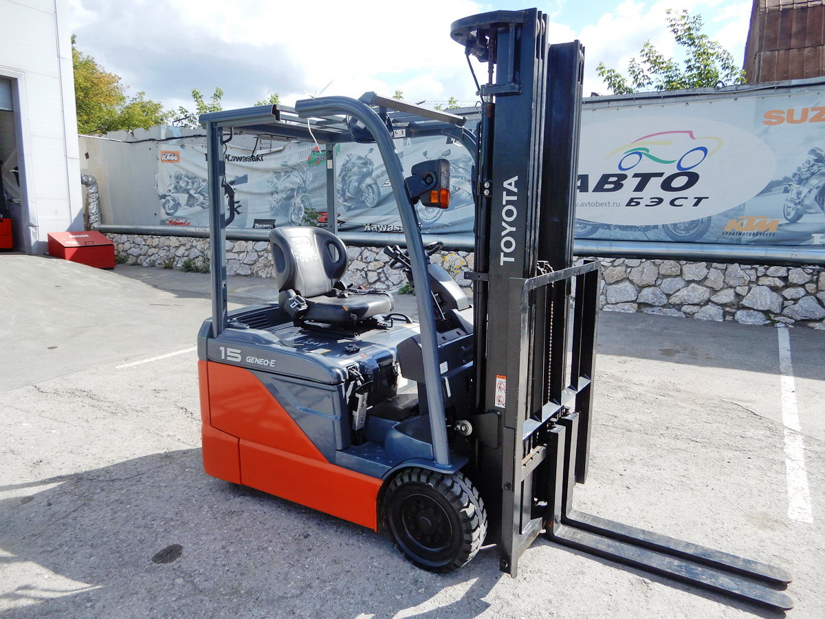 Продажа TOYOTA 8FBE15 (ТОЙОТА Вилочный погрузчик) по низким ценам в Екатеринбурге - Техника Японии